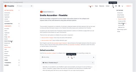 flowbite svelte docs redesign · issue 634 · themesberg flowbite svelte