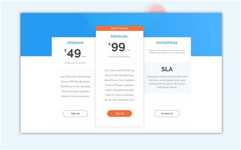 30 Interesting Pricing Table Ui Design Onaircode