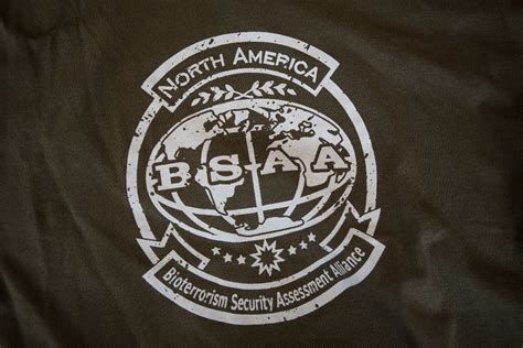 Resident Evil 6 Bsaa T Shirt Insert Coin Clothing