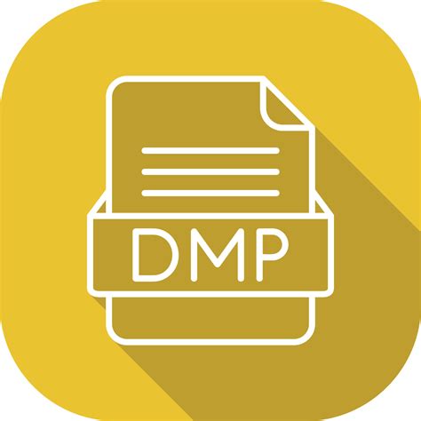 Dmp File Format Vector Icon 31762994 Vector Art At Vecteezy
