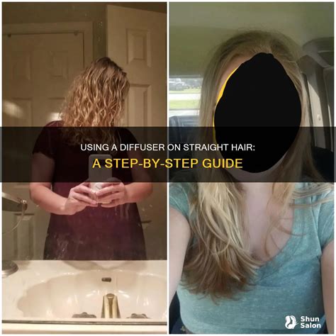 Using A Diffuser On Straight Hair A Step By Step Guide Shunsalon