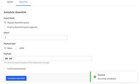 Downlinks Error Payload Must Be A Complete Hex Value Generic Node The Things Network