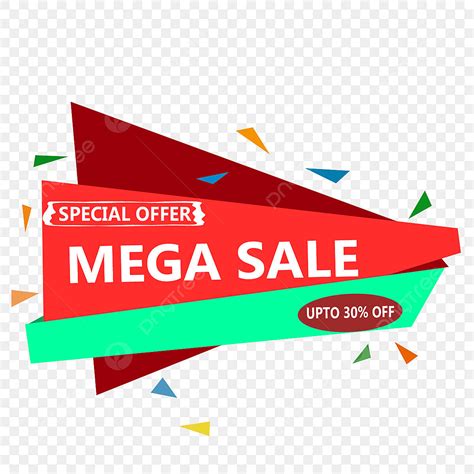 메가 세일 리본 Png 일러스트 Psd 및 클립 아트에 대한 무료 다운로드 Pngtree