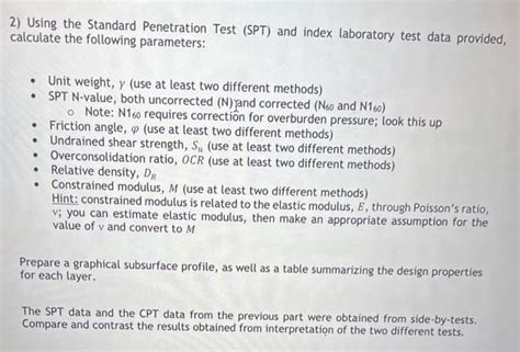 2 Using The Standard Penetration Test Spt And