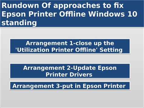 The Easiest Tips To Fix Epson Printer Offline Issue In Windows