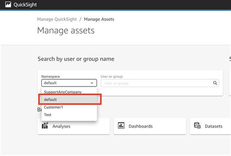 Govern And Manage Permissions Of Amazon Quicksight Assets With The New