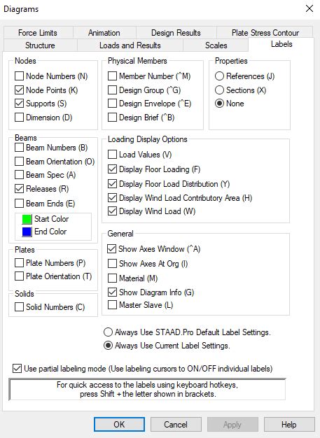 View Tools Bar Staad Pro Tutorial Part 4