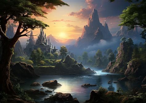 Transformando Las Pinturas De Asher Brown Durand Foto Premium