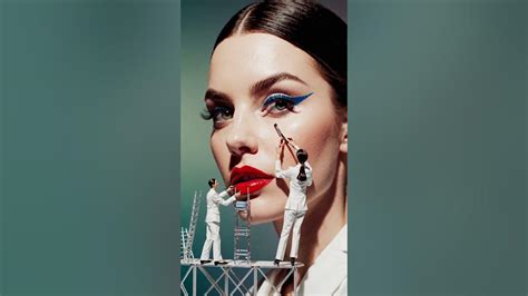 초현실적인 뷰티 아트 미니어처 메이크업 아티스트의 세계 Youtube