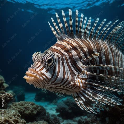 Lionfish Are Venomous Marine Fish Known For Their Striking Appearance