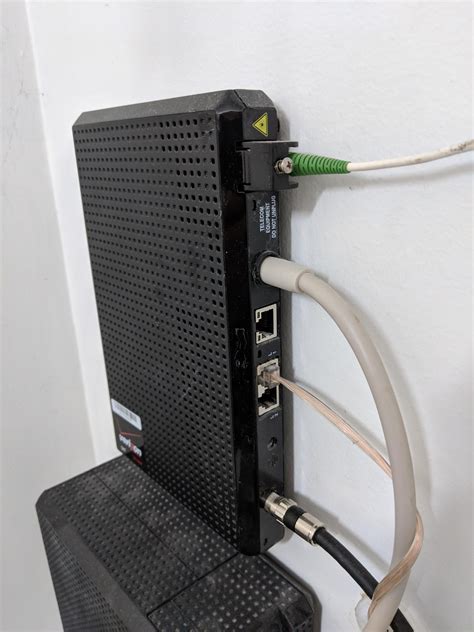 Using An Aftermarket Router With Internet Only Fios Where To Plug In The Ont Ethernet