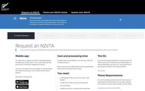 Cestovní Registrace Nzeta Jak Vyplnit Formulář