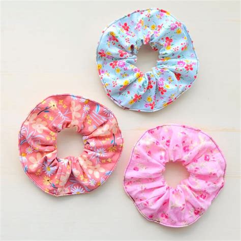Hair Scrunchie Sewing Tutorial Crafty For Home