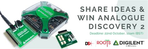 Share Your Ideas And Win Digilent Analog Discovery USB Mixed Signal Oscilloscope