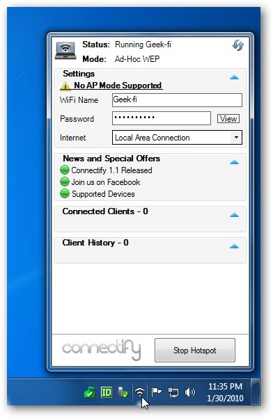 Turn Your Windows Laptop Into A WiFi Hotspot With Connectify