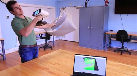 3d scanning moving objects with the artec leo 3d scanner youtube