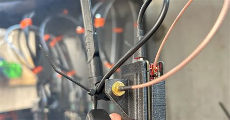 Esp32 Cam Mount Added Antenna Mount By Chris Riley Download Free Stl