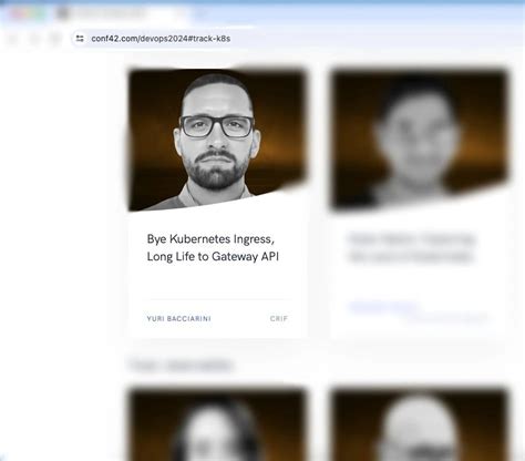 yuri bacciarini on linkedin kubernetes