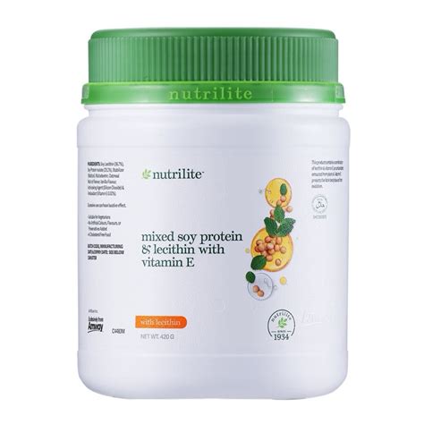 Nutrilite Mixed Soy Protein And Lecithin With Vitamin E Shopee Malaysia