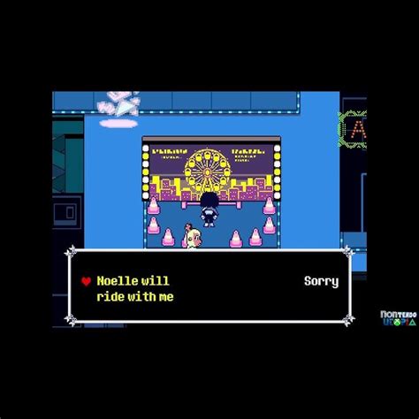 Talking To Noelle In Deltarune Chapter 2 Snowgrave Route Deltarune