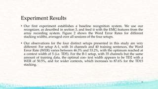 Silent Speech Recognition PPTX