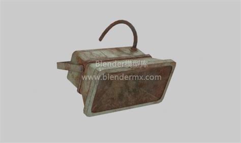 Blender 聚光灯3d模型素材资源免费下载 Blender模型库