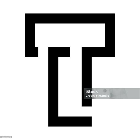 전문적인 혁신적인 초기 Ct 로고 및 Tc 로고 레터 Ct 또는 Tc 미니멀하고 우아한 모노그램 프리미엄 비즈니스 예술적 알파벳