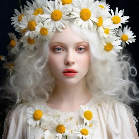 🍒 Beautiful White Skinned Daisy … — Image Created In Shedevrum