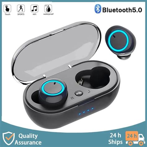 Y Tws Bluetooth Earphones Wireless Headset Ipx Waterproof Deep Bass Earbuds True Wireless