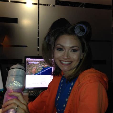 The Glamorous Life Britta Merwin Putting Her Look And Her Forecast