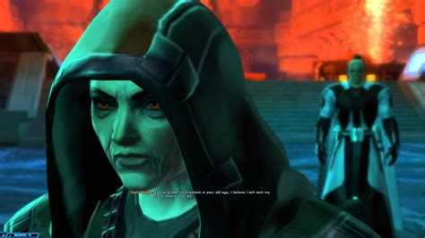 Swtor Sith Warrior Defeating Darth Ekkage Youtube