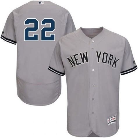 New York Yankees 22 Jacoby Ellsbury Gray Flexbase Jersey