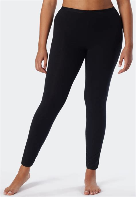 Leggings Schwarz Personal Fit Schiesser