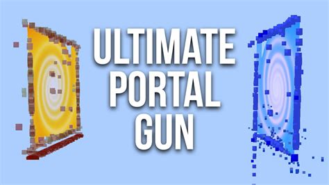 How To Get The Ultimate Portal Gun In Minecraft Command Block Youtube