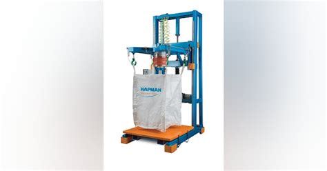 Powder Hapman Introduces Bulk Bag Filler With Quick Release Safety Hooks Chemical Processing