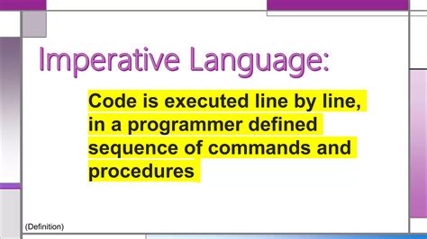 High Level Languages Imperative Object Orientated Declarative Ppt