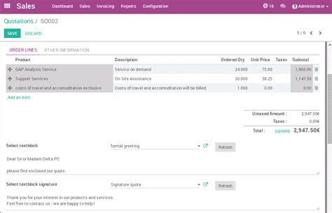 IT IS Odoo Textblock Odoo Partner Power
