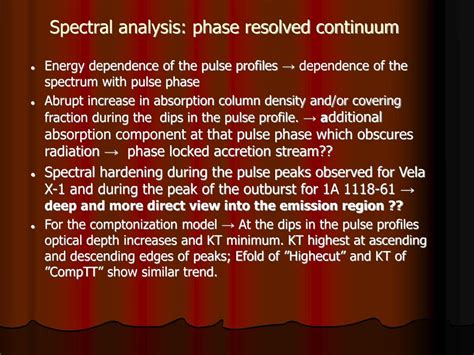 Ppt Pulse Phase Resolved Spectroscopy Of Accreting Hmxb Pulsars 1a