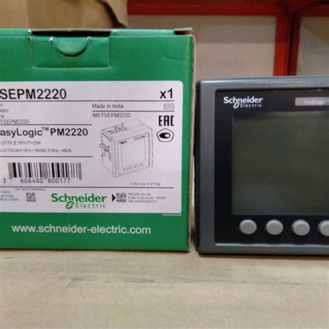 Jual Schneider Power Meter Pm2220 Metsepm2220 Original Murah Jakarta Pusat Pelita Sukses