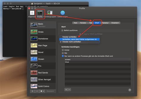 Macos Terminal Auf Dem Mac Automatisch Nach Prozess Ende Schlie En Randombrick De