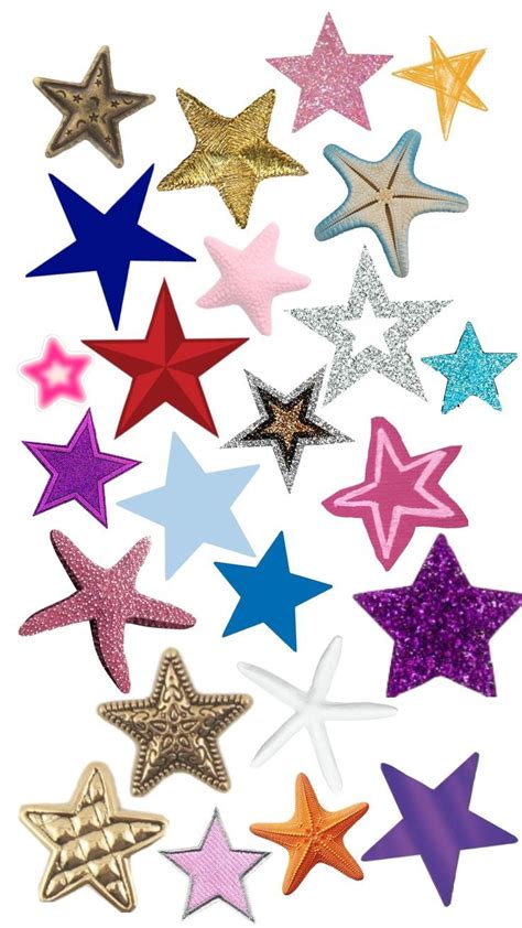 Estrellas Para Imprimir De Colores