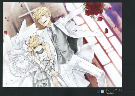 Type Moon Fate Stay Night Fate Zero Gilgamesh Fsn Saber Bondage Dress