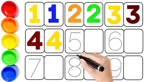 1 से 100 तक गिनती 1 to 100 counting learn to count 123 numbers one