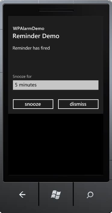 Creating Alarms And Reminders For Windows Phone Codeguru