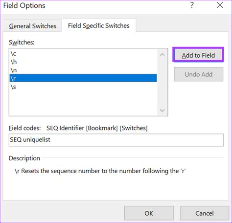 How To Use The SEQ Field Code To Number A Word Document Guiding Tech