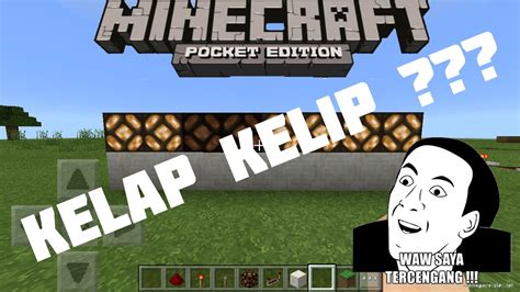 Tutorial Membuat Lampu Kelap Kelip Di MCPE YouTube