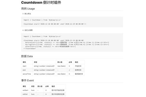 使用react Docgen自动生成组件文档 航行学园