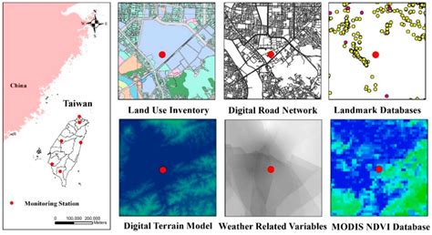 remote sensing free full text developing land use regression models