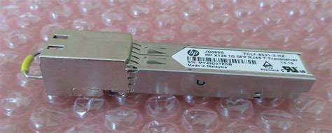 Hp X120 1g Sfp Rj45 T Transceiver Jd089b Fclf 8521 3 Hz 14 19 Module Sfp
