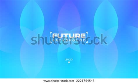 Abstract Blue Future Background Modern Background Stock Vector Royalty